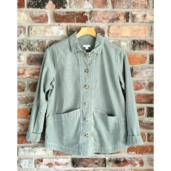 J. Jill | Jackets & Coats | J Jill The Modern Barn Jacker Chore Coat ...